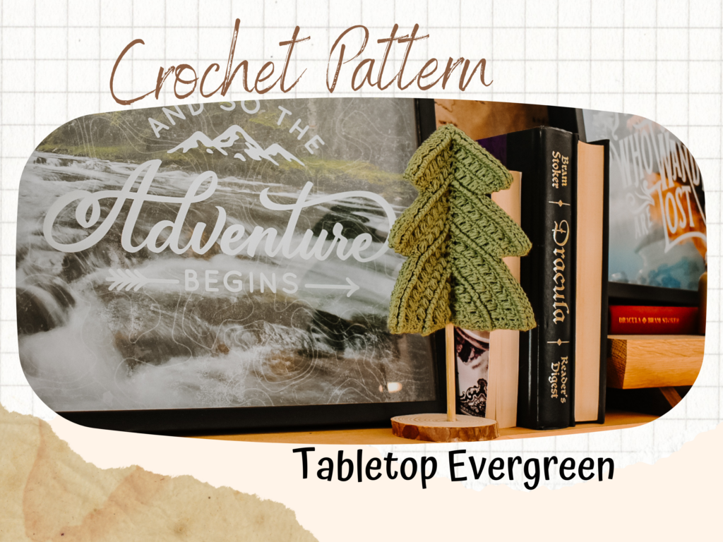 Free Crochet Pattern: Tabletop Evergreen - Woodland Stitchcraft